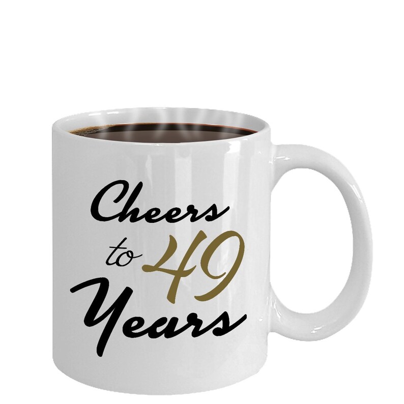Cheers to 49 Years 49th Birthday Gift for Her 49th | Etsy