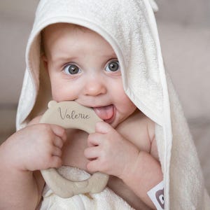 Leather teething toys for babies store
