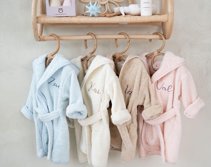 Personalized Baby Bathrobe, Infant Bathrobe, Girl Bathrobe, Monogram ...