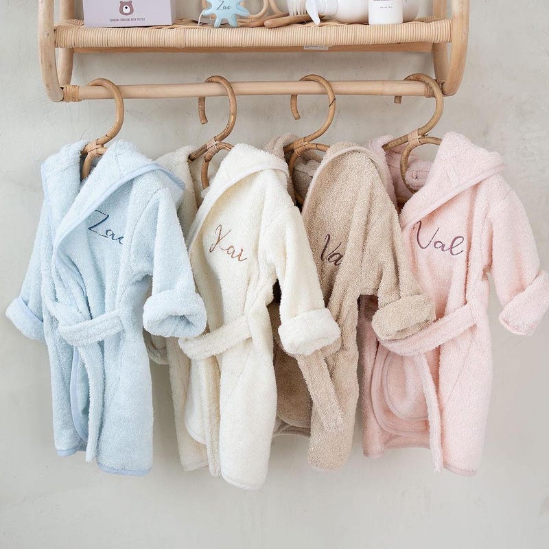 Bath Robe Sets for Babies - Etsy