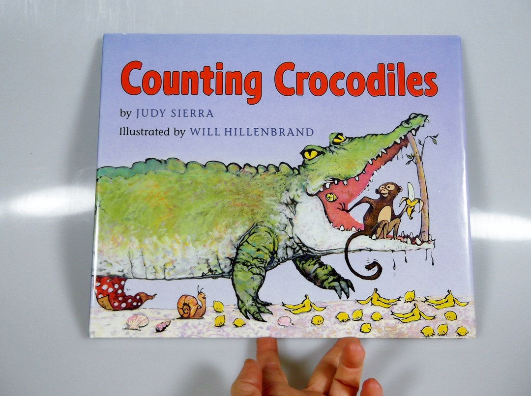 Counting Crocodiles Judy Sierra Hardcover Children's Book Dust Jacket ...