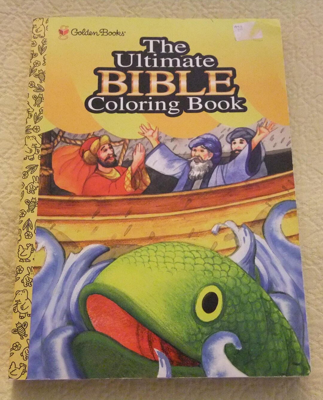 Rare, Golden Books, the Ultimate Bible Coloring Book, Unused, 200 Pages ...