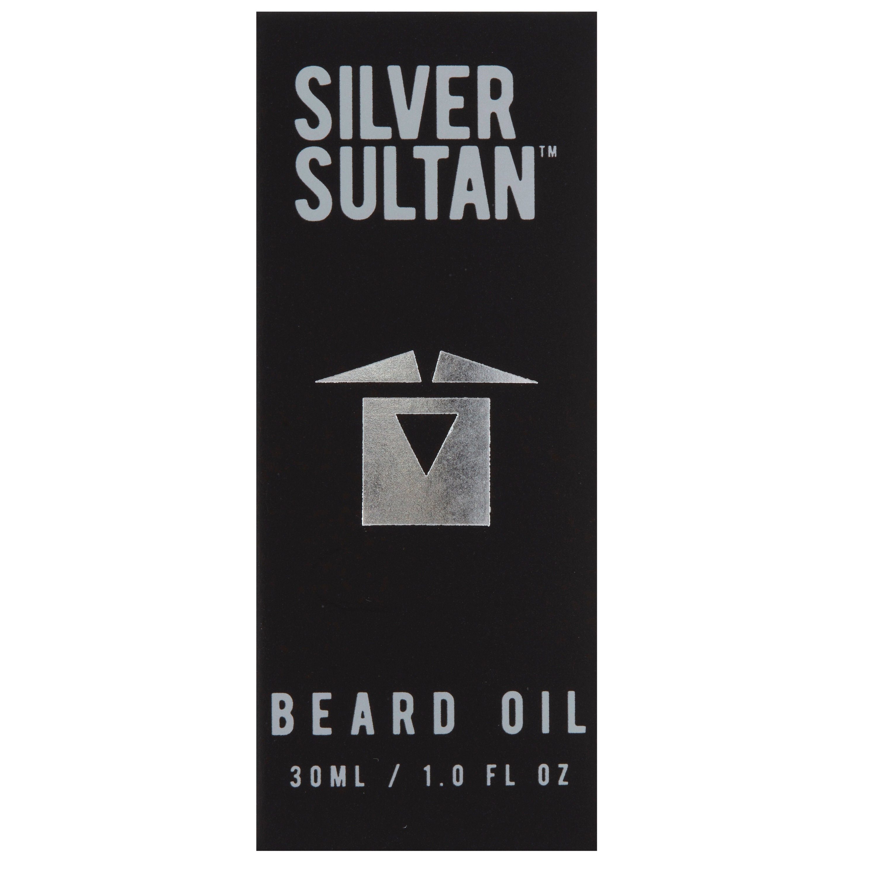 BEARDCARE SILVER SULTAN Beard Mustache Grooming Oil 30ml Facial Hair ...