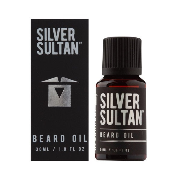 BEARDCARE SILVER SULTAN Beard Mustache Grooming Oil 30ml Facial Hair ...