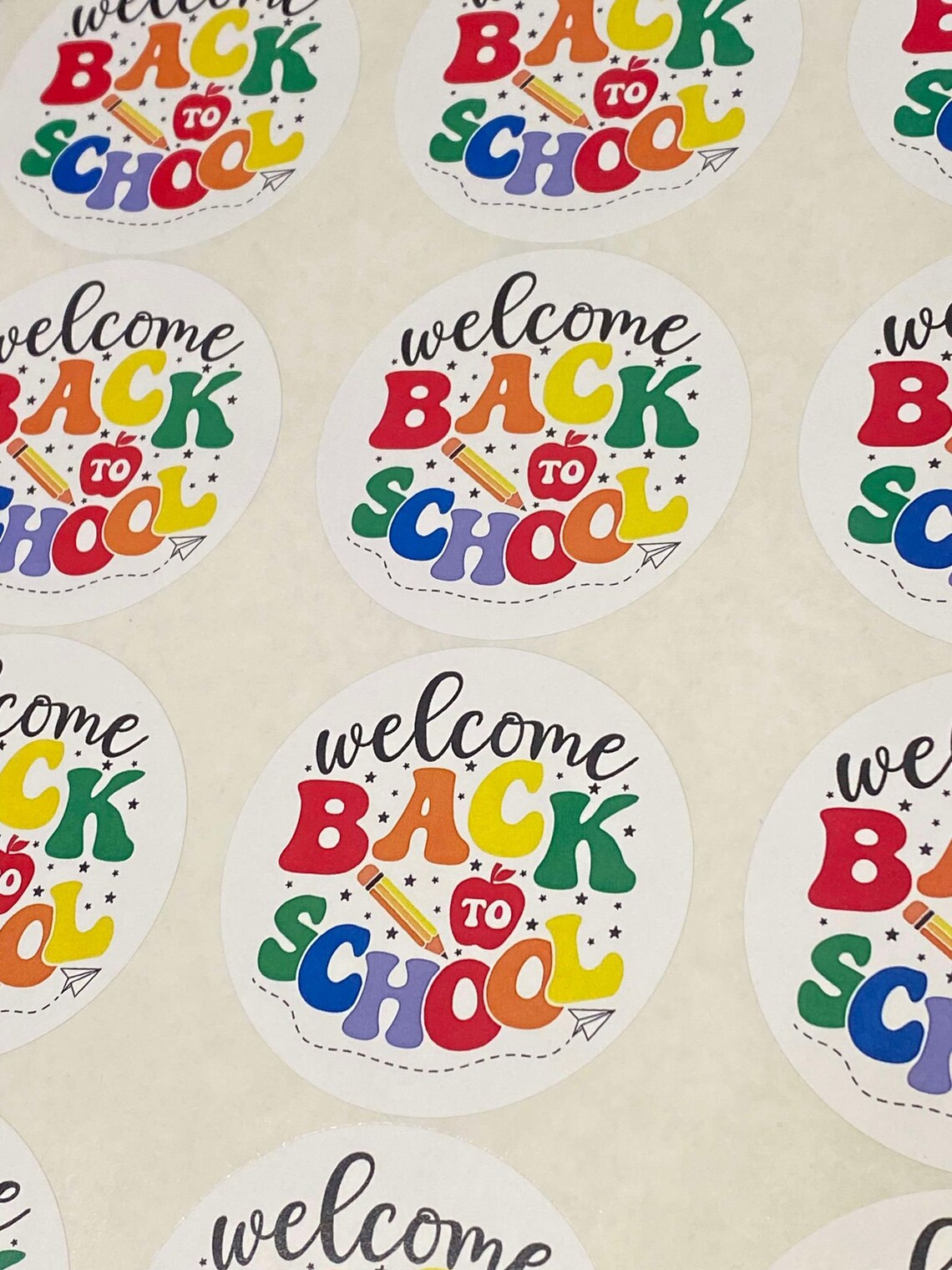 Welcome Back to School Stickers, Classroom Labels, Envelope Seals ...