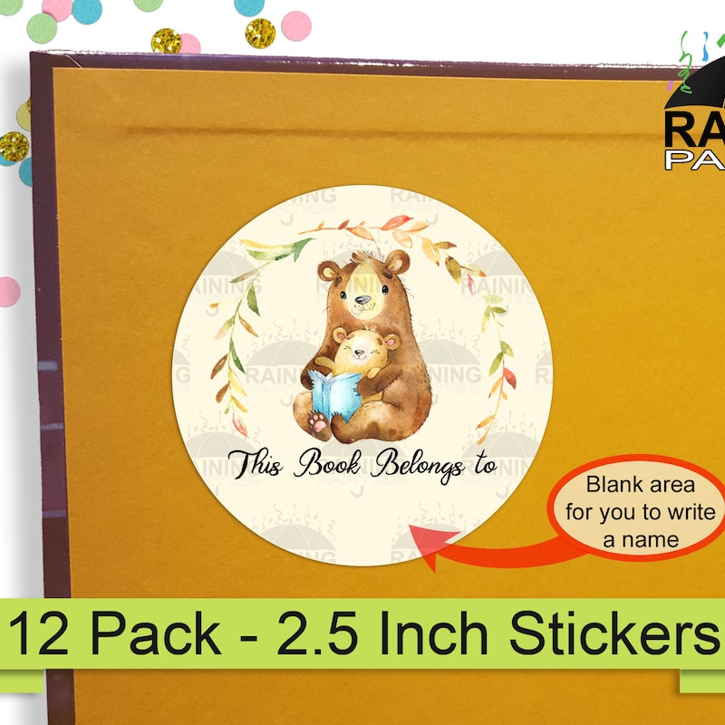 This Belongs to Stickers - Etsy