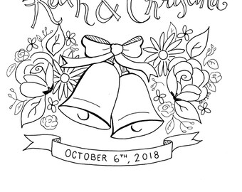 Personalized Coloring Page First Day of School Rainbow Custom Coloring ...