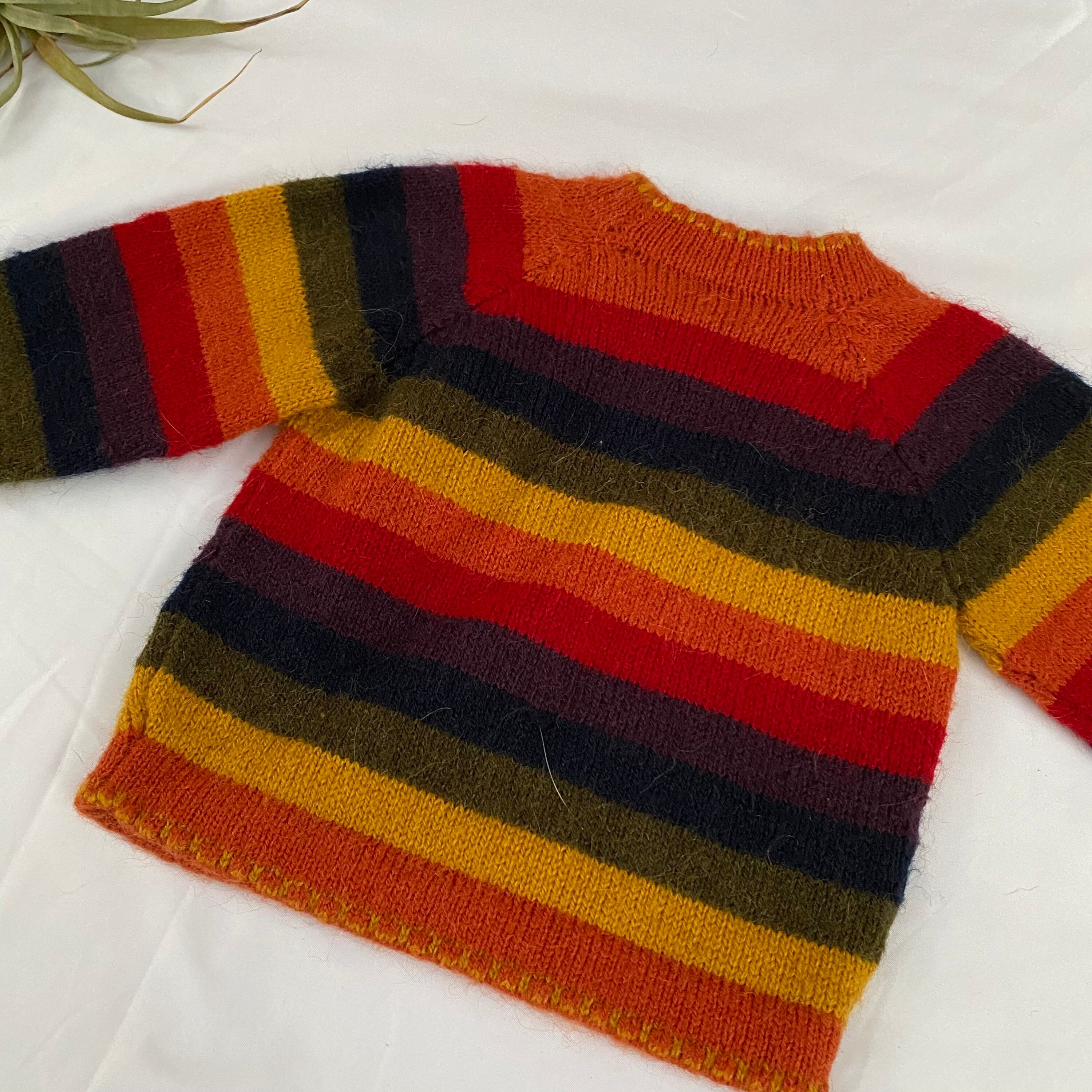 Vintage Retro Rainbow Fall Hippie Child Sweater Long Sleeve - Etsy