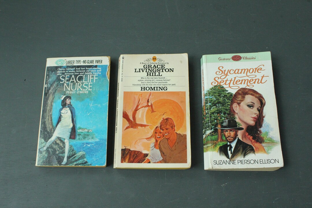 Vintage Set of Three 1960's romance Novels, 60's Junior Chapter Books ...