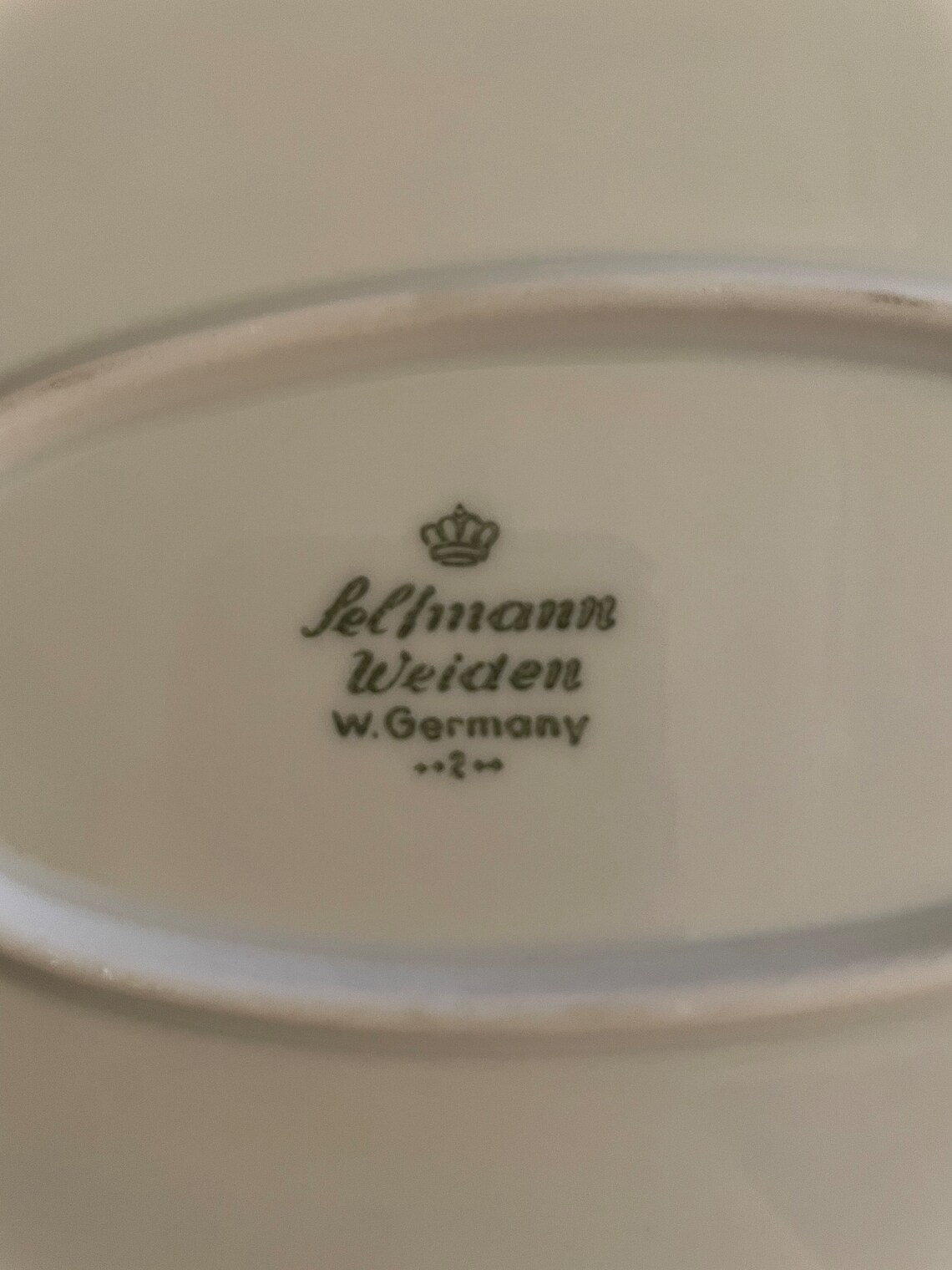 Vintage Seltmann Weiden Christina Small Oval Platter Bavarian Blue - Etsy