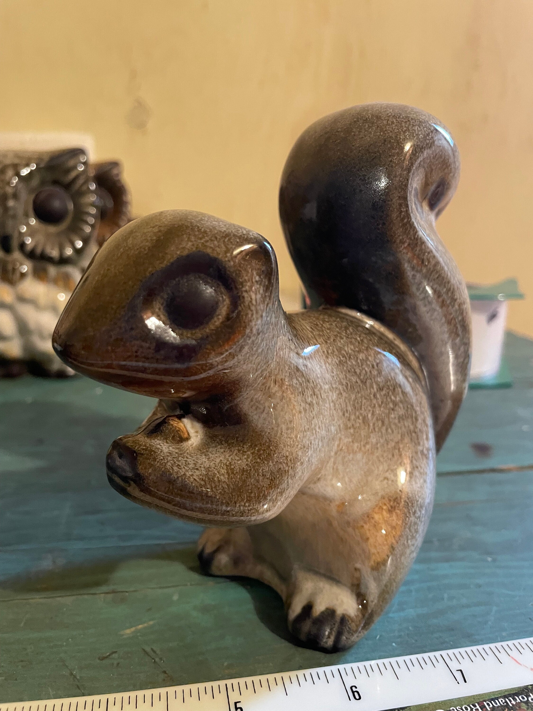 Howard Pierce Ceramic Squirrel - Etsy
