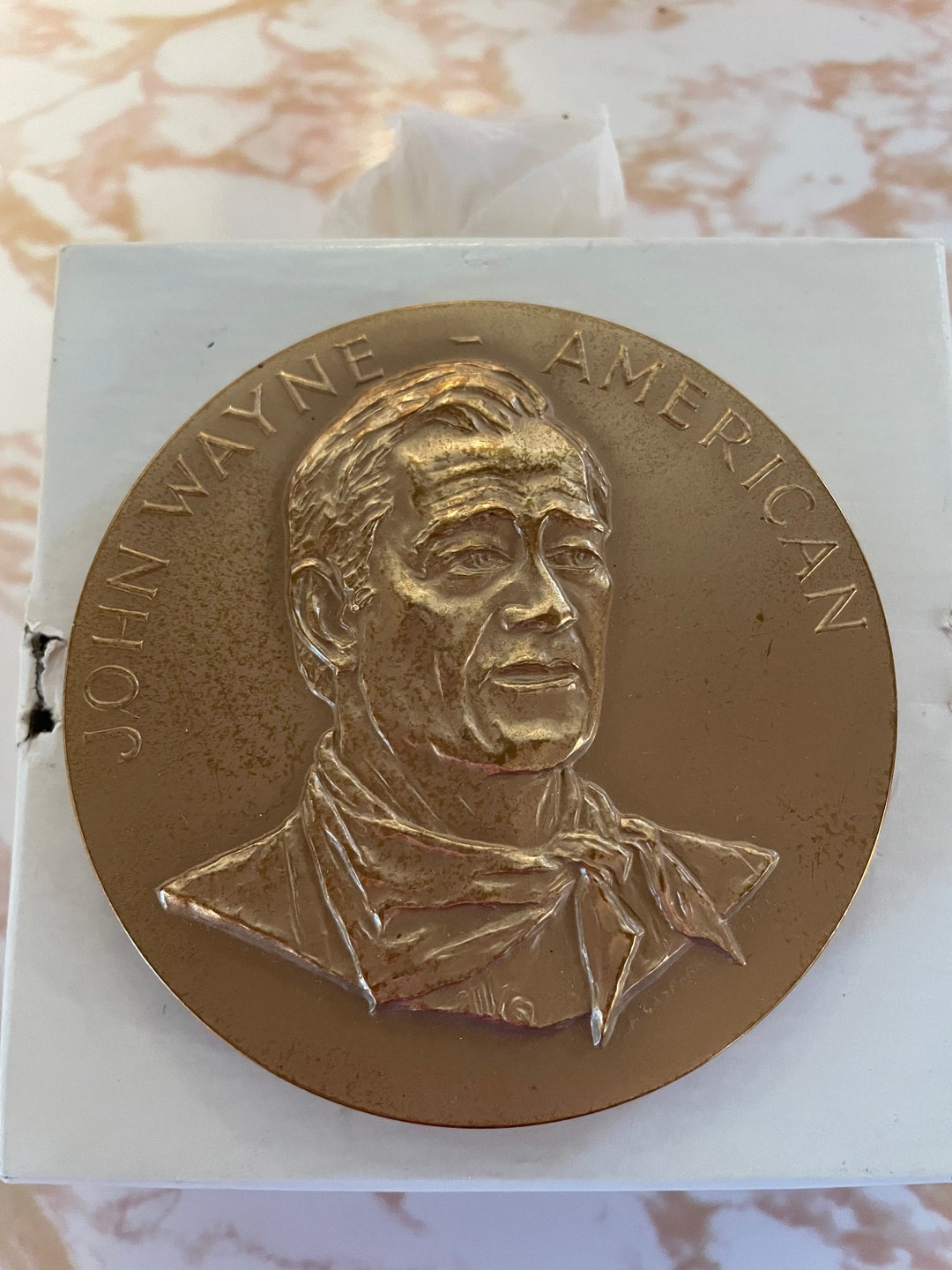 Vintage John Wayne Brass - Etsy