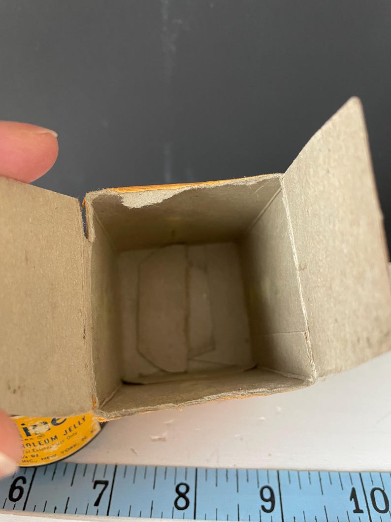 Antique Vaseline Jar and Box - Etsy