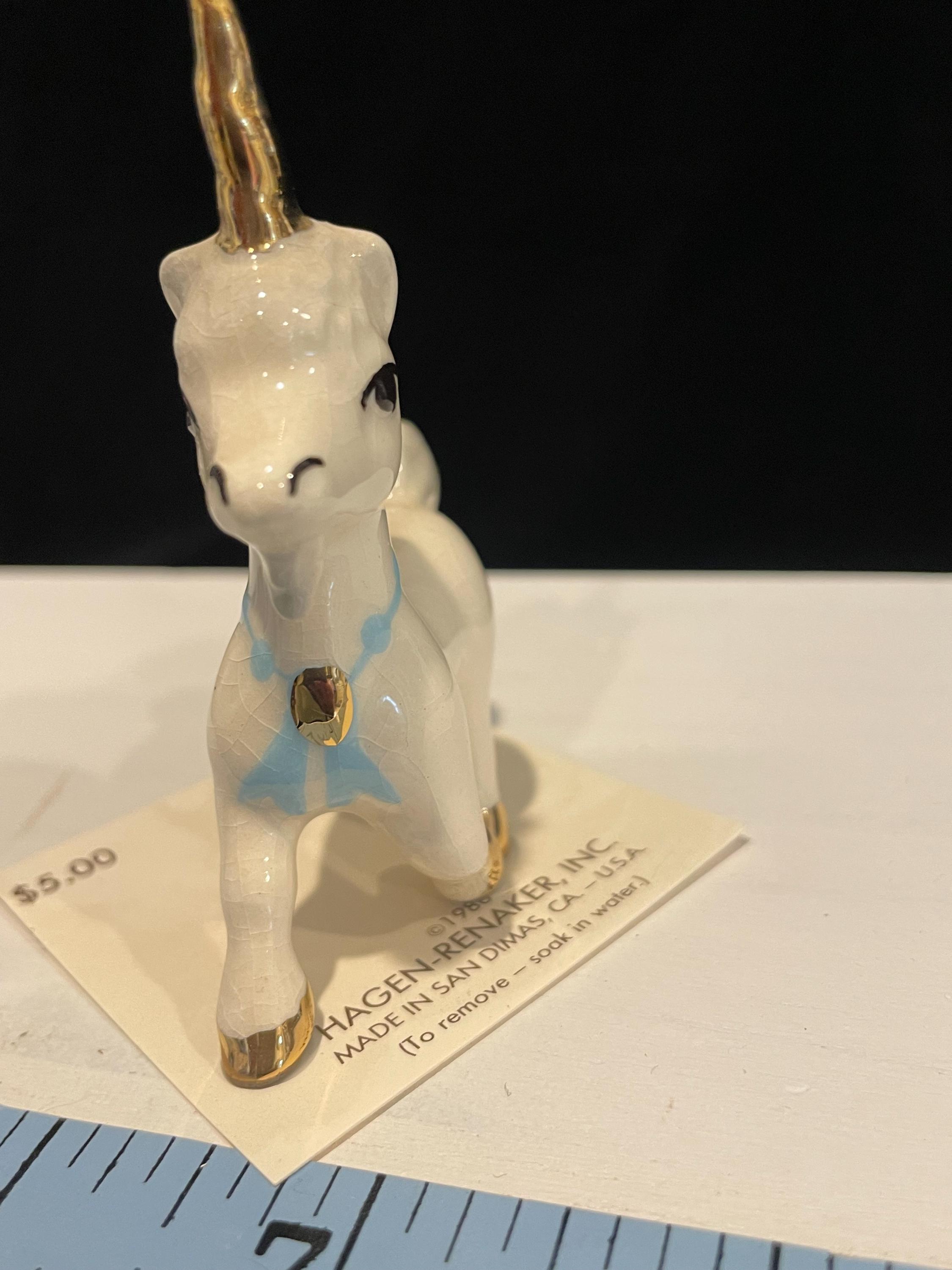 Vintage Hagen Renaker Unicorn - Etsy