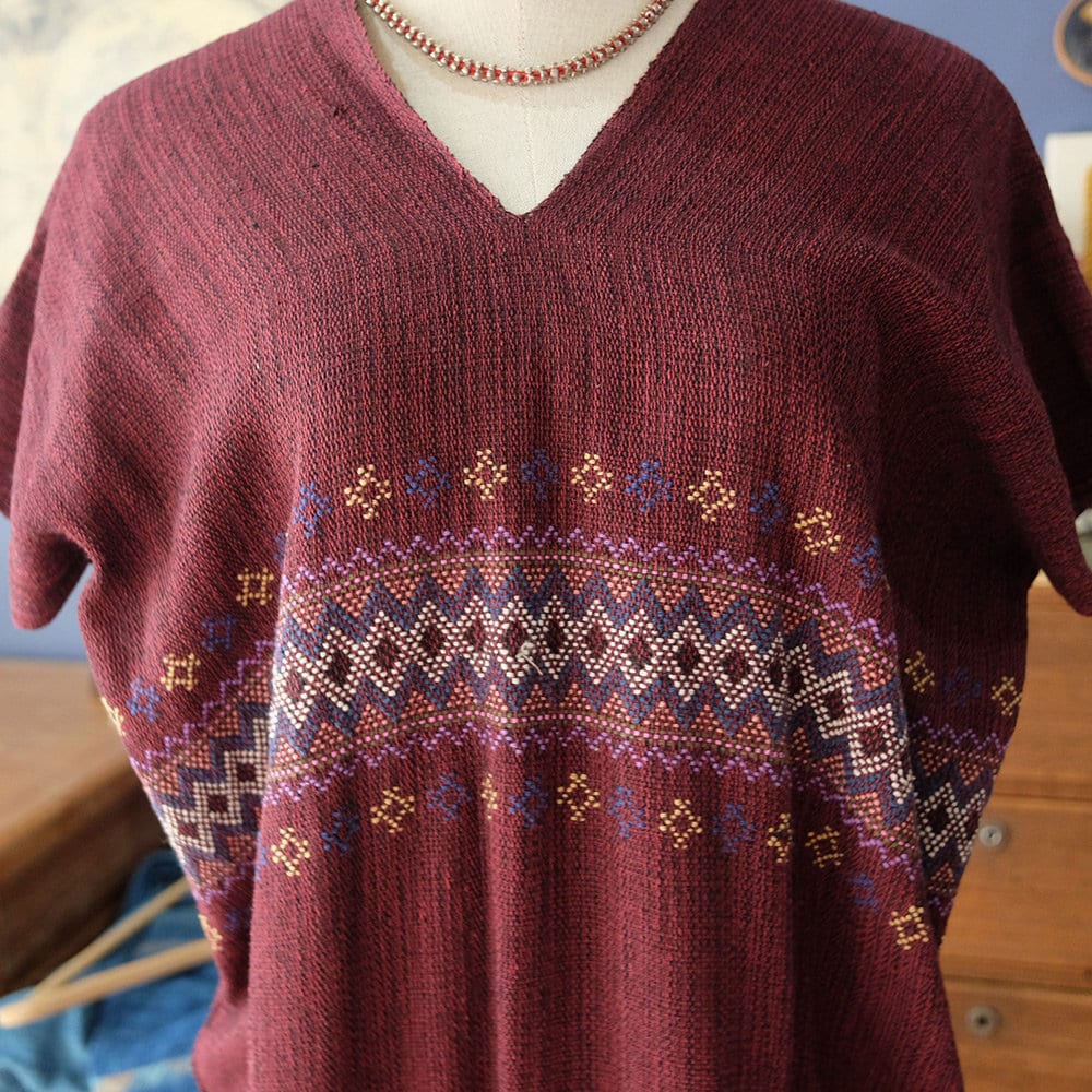 Handwoven Karen Tribe Women Traditional Bohemian Dress With Organic ...