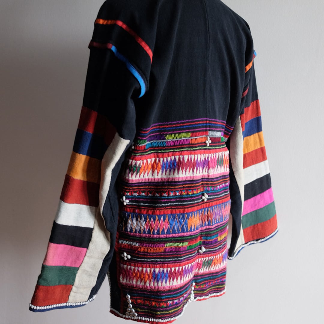 Akha Tribe Handweaving and Hand Embroidered Ethic Overcoat - Etsy