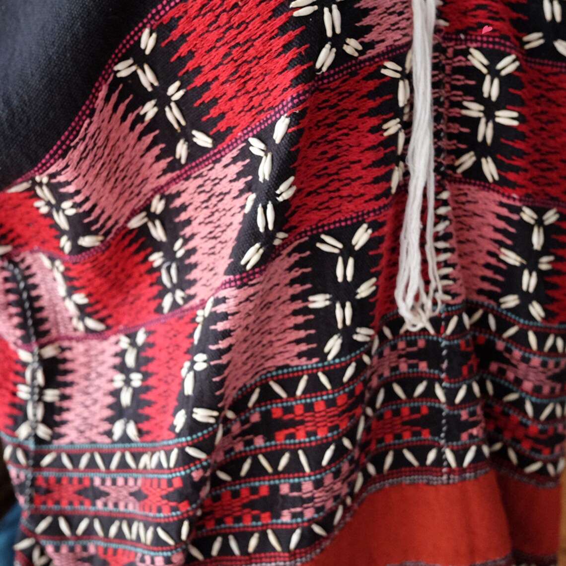 Thailand Karen Hill Tribe Handwoven Ethnic Women Bohemian Top With ...