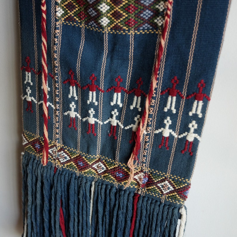 Karen Tribe Hand-woven Zipper Bag With Natural Dye Cottons Fabric From ...