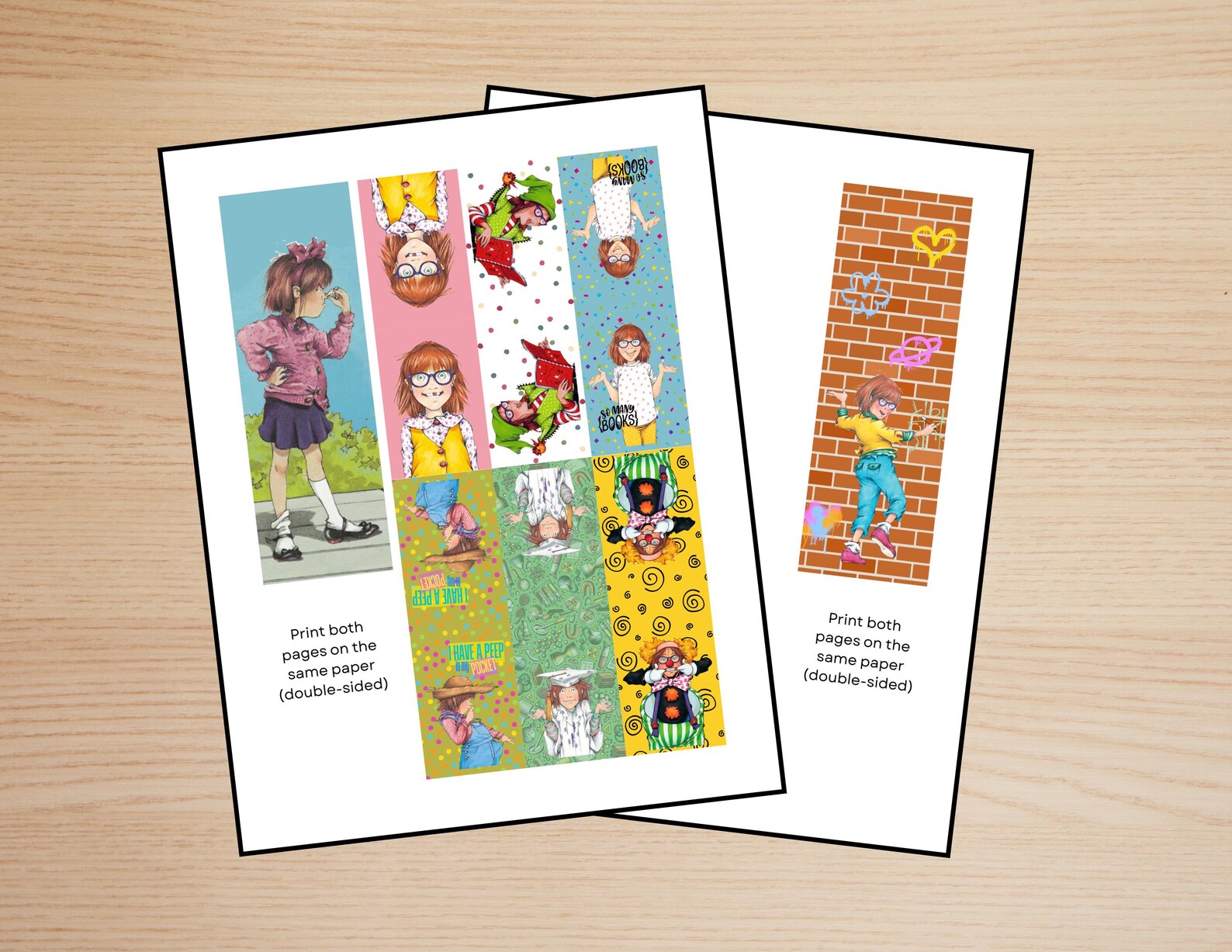 Junie B Jones Printable Bookmarks | Kids Bookmarks PDF | Magnetic ...