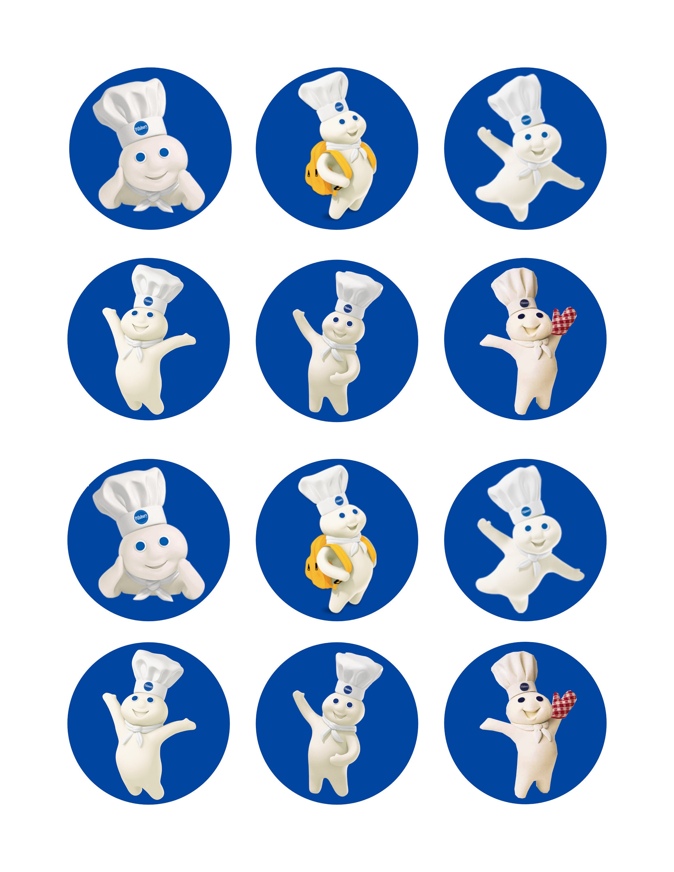 Pillsbury Dough Boy Logo