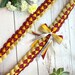 DIY Ribbons for Orange Flower With Kukui Nuts Flower Ribbon - Etsy