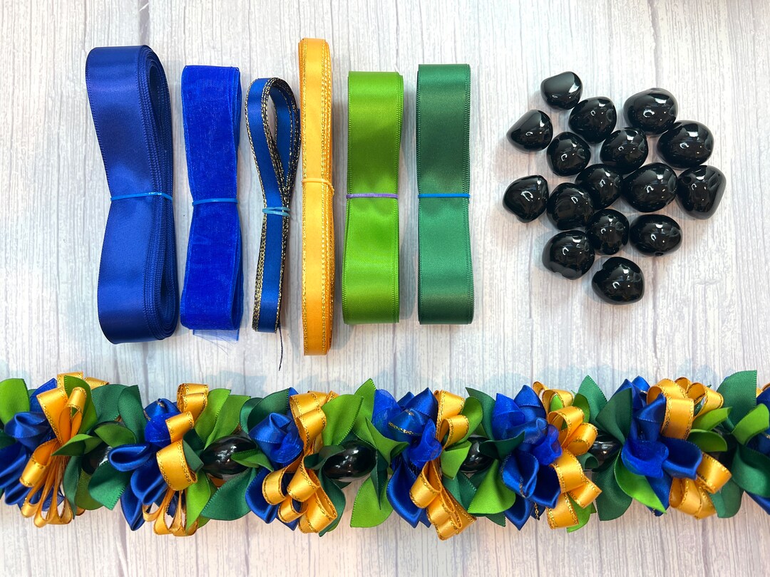 One Set of Do It Yourself Ribbons for Simple Beautiful Flower Ribbon ...