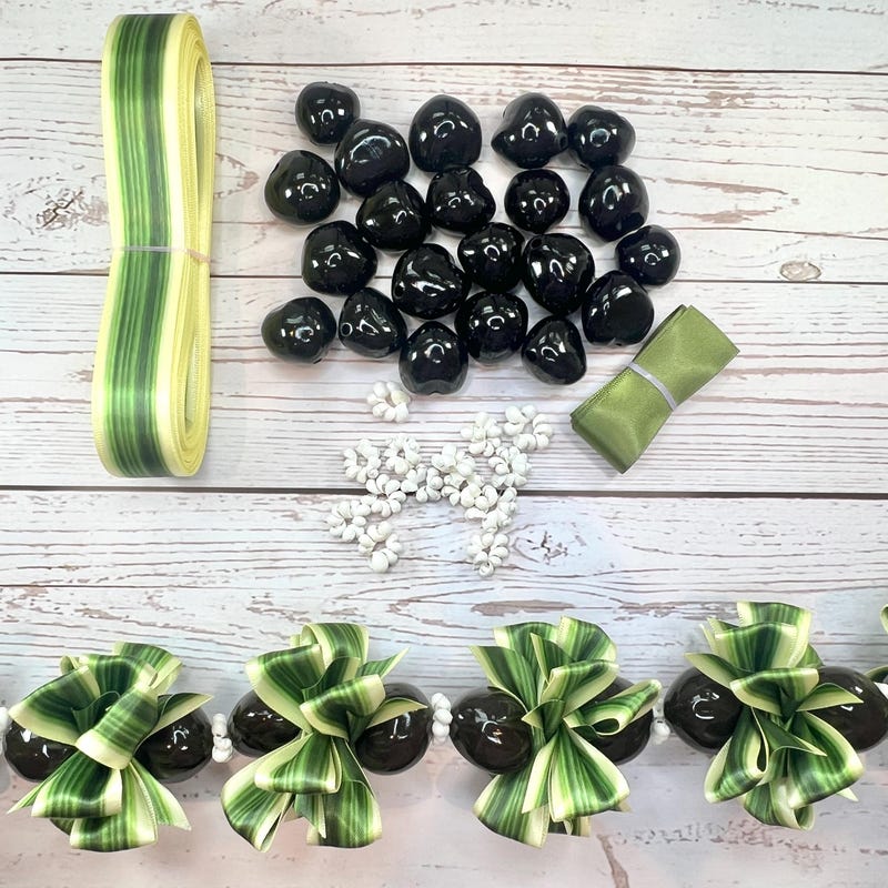 Diy Ribbon Leis Kit - Etsy