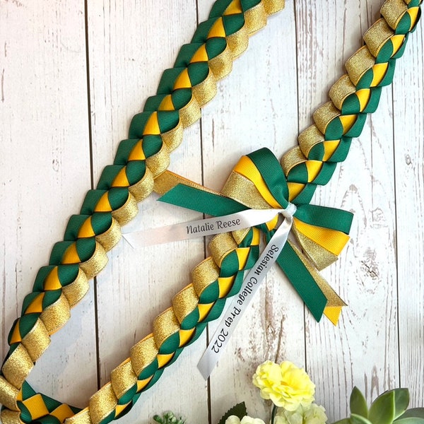 Graduation Lei for High School - Etsy