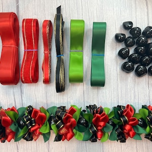 One Set of Do It Yourself Ribbons for Simple Beautiful Flower Ribbon ...