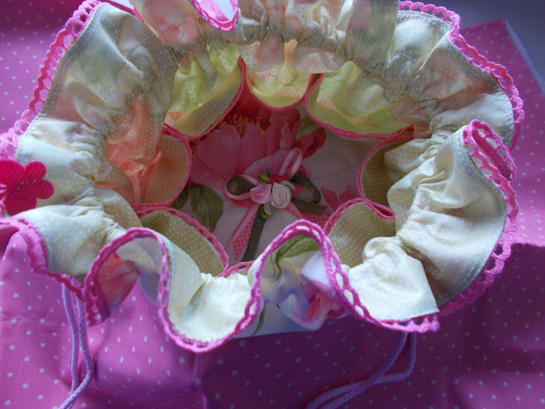 Pompadour Bag peonies - Etsy