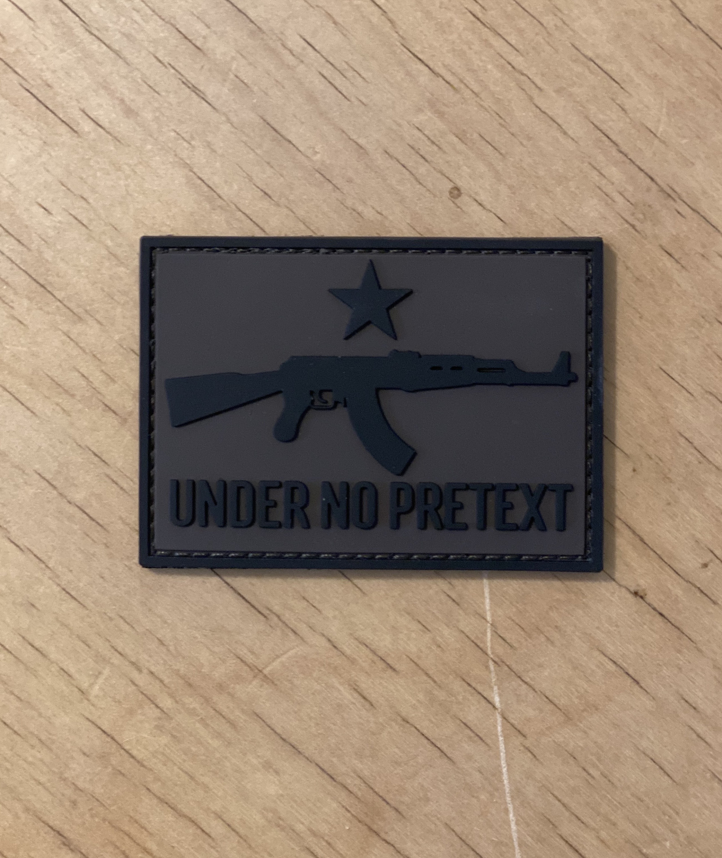 PVC Under No Pretext Subdued Morale Patch - Etsy