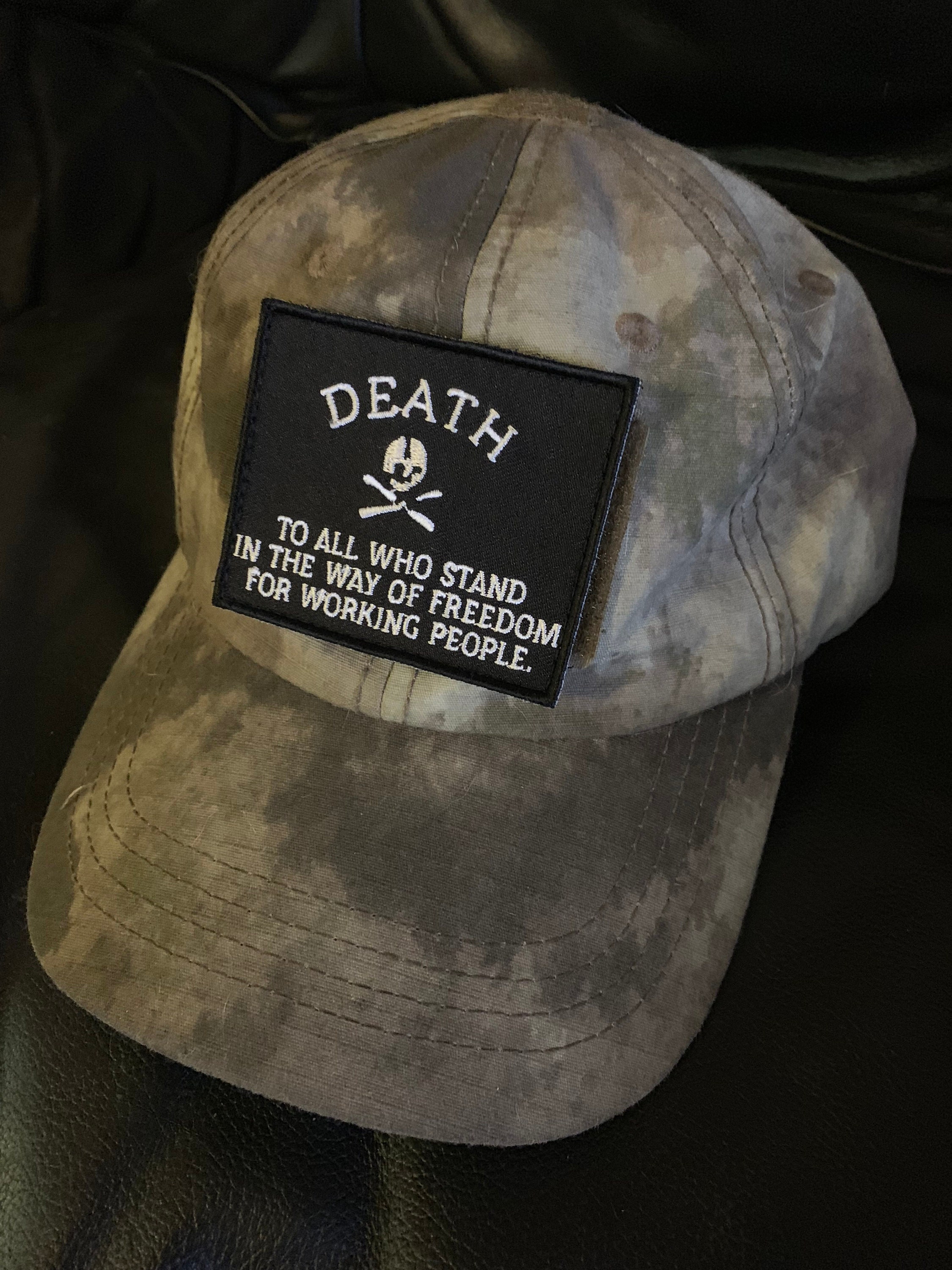 Makhno Black Army Embroidered Morale Patch English Version - Etsy 日本