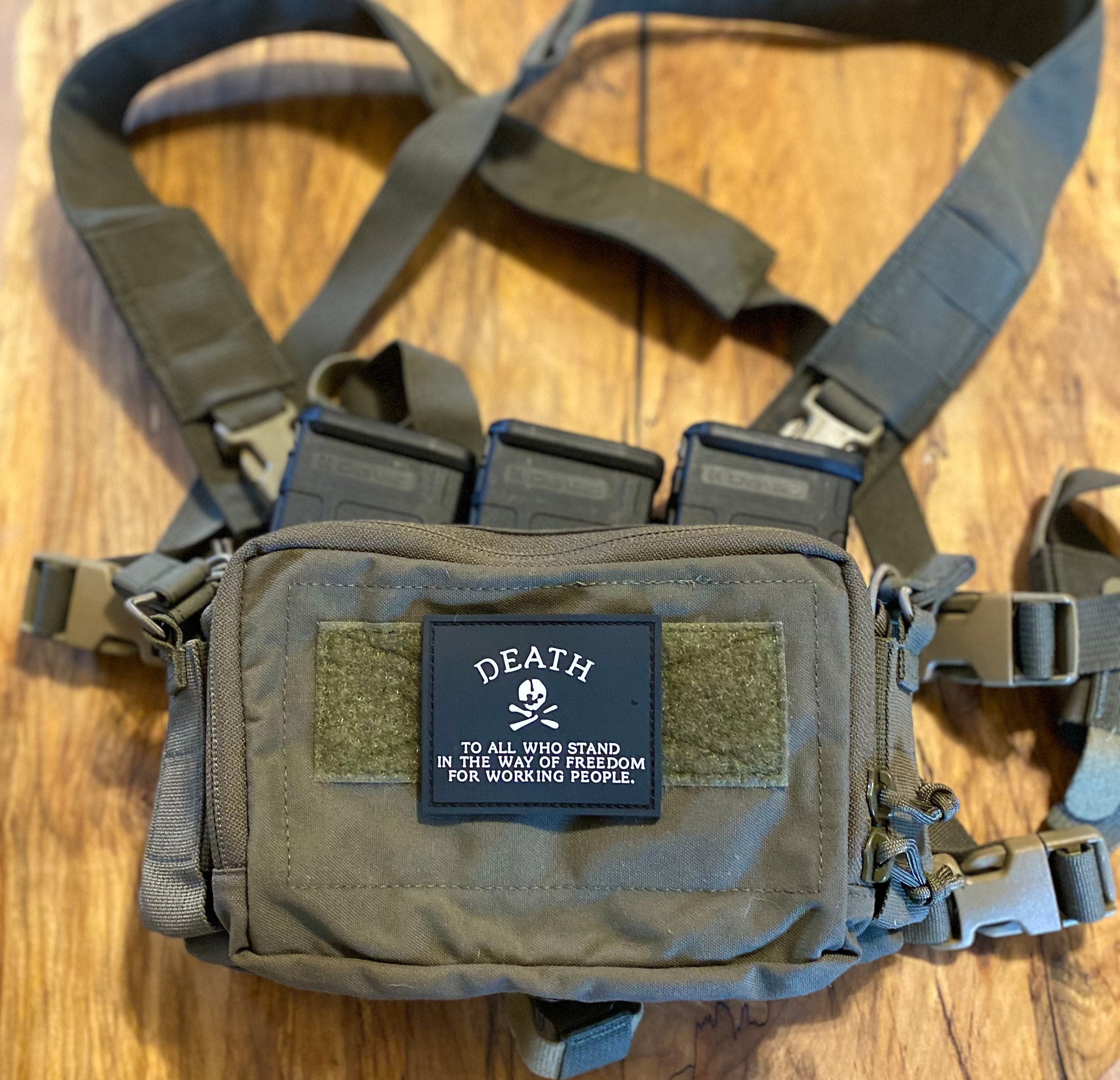 Makhno Black Army PVC Morale Patch english - Etsy