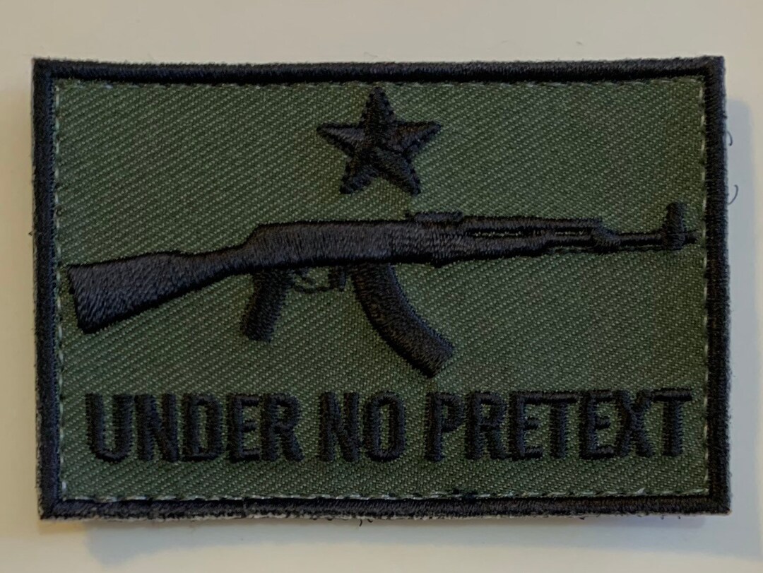 Under No Pretext Subdued Morale Patch - Etsy