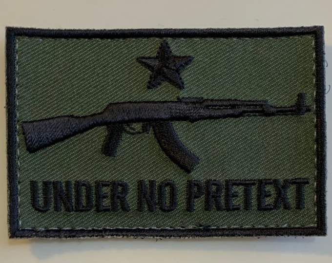 Under No Pretext Subdued Morale Patch - Etsy