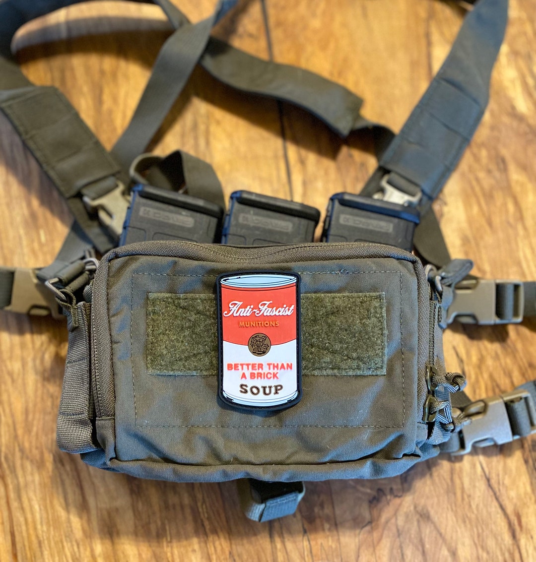 Soup is Good Food PVC Morale Patch - Etsy