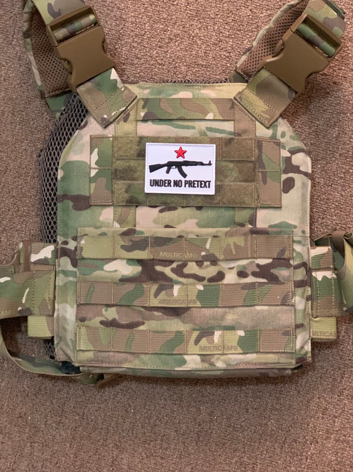 Under No Pretext Morale Patch - Etsy