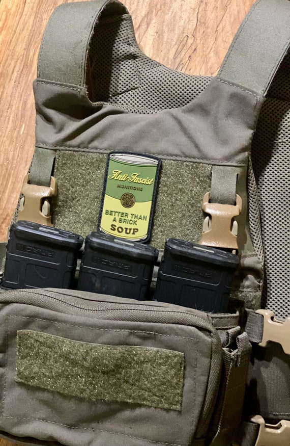 Subdued soup PVC Morale Patch - Etsy