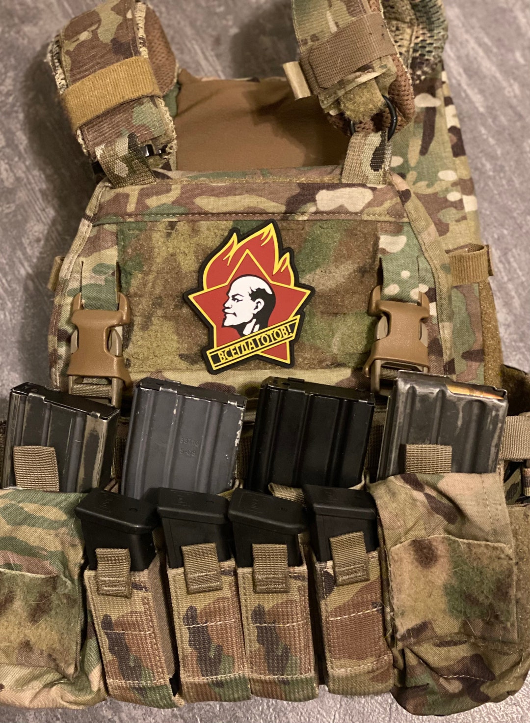 Young Pioneers PVC Morale Patch - Etsy