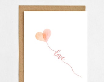 Love heart printable | Etsy