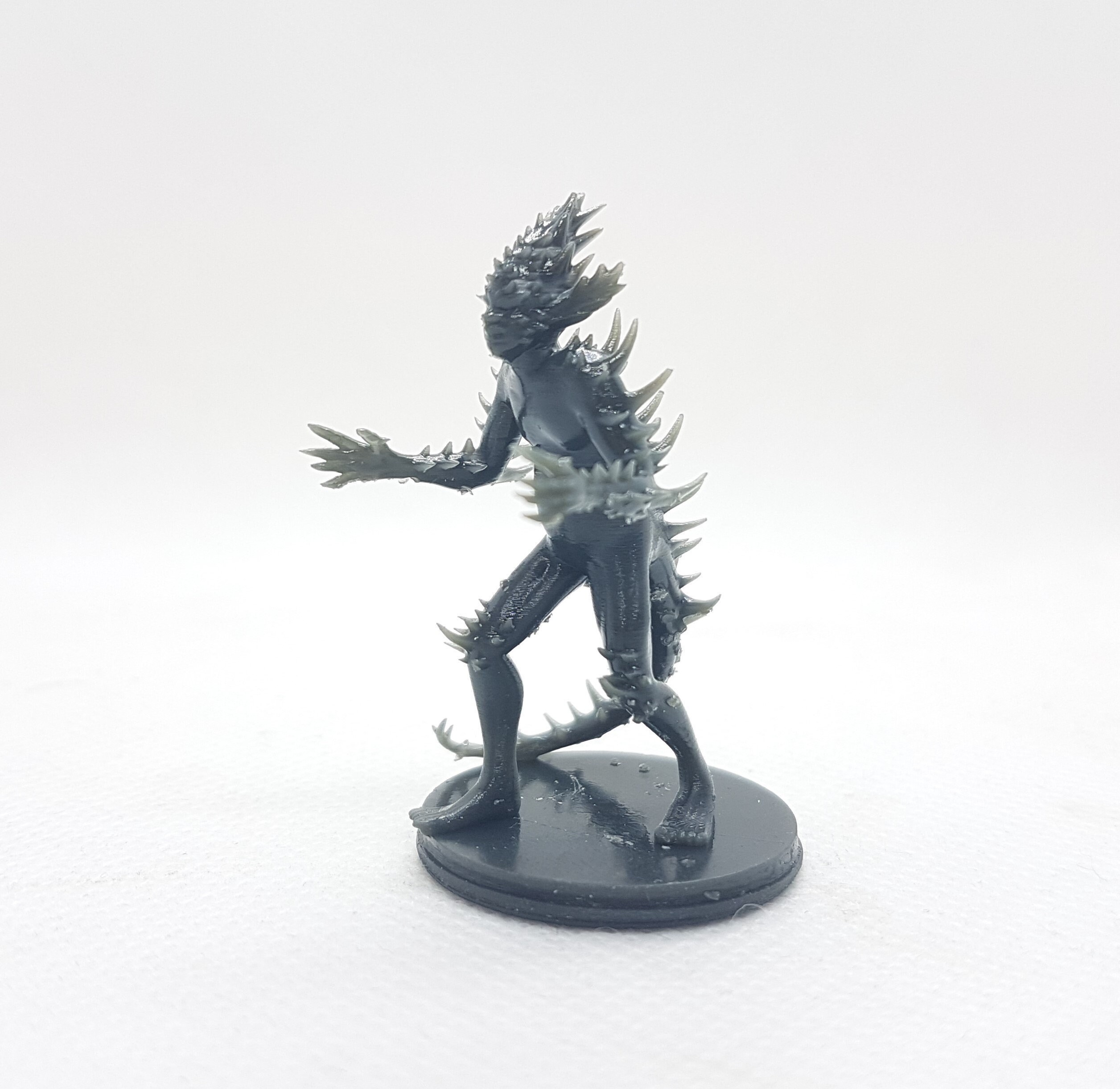 3D Printed Barbed Devil Miniature D&D 3D Printed Custom - Etsy Sweden