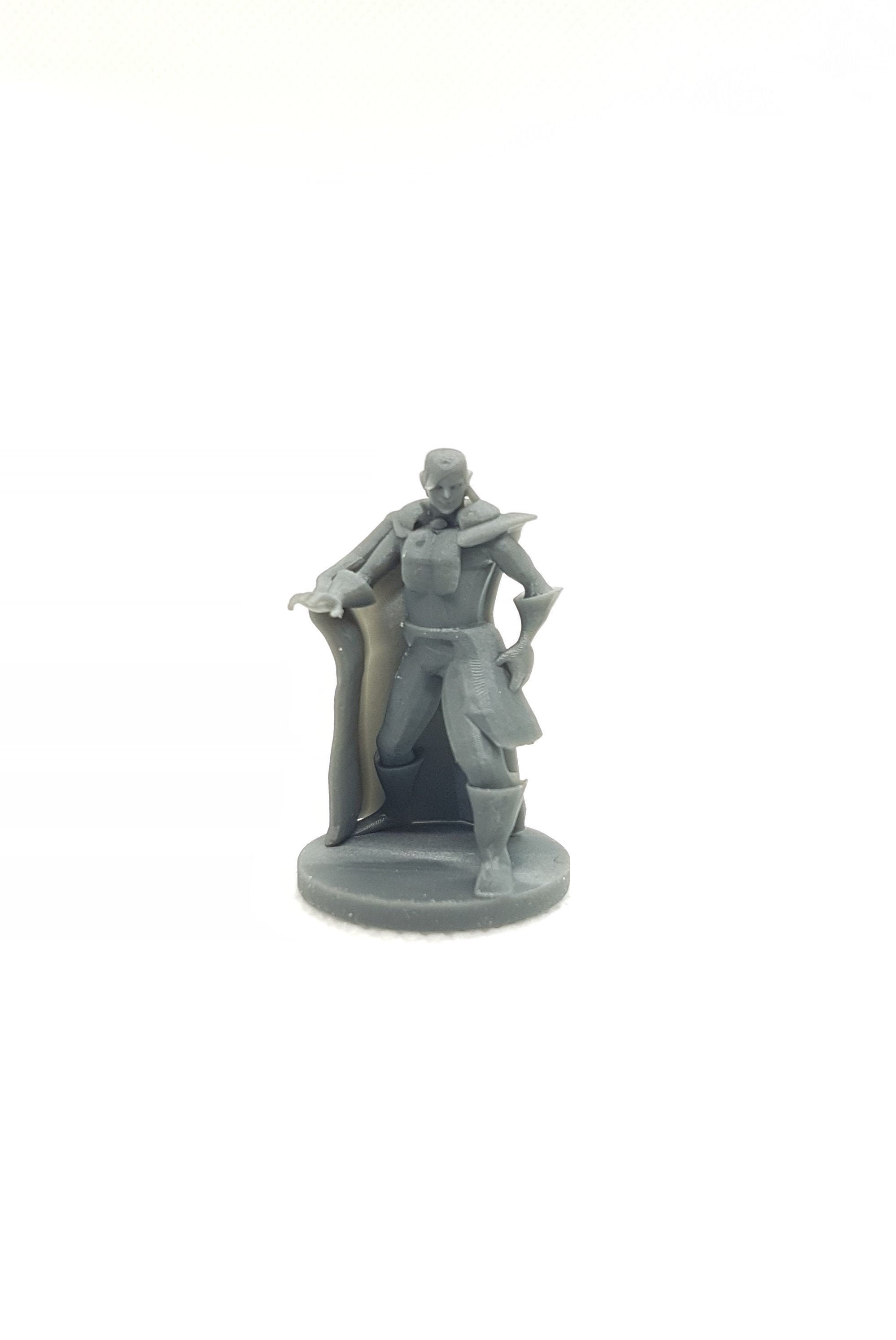 3D Printed Vampire Miniature, D&D, 3D Printed Custom Figure, Resin ...