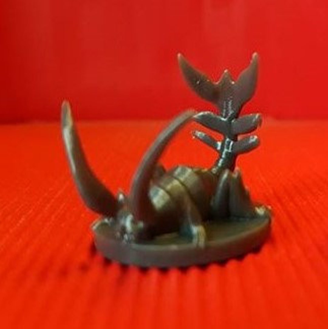 3D Printed Rust Monster Miniature, D&D, 3D Printed Custom Figure, Resin ...