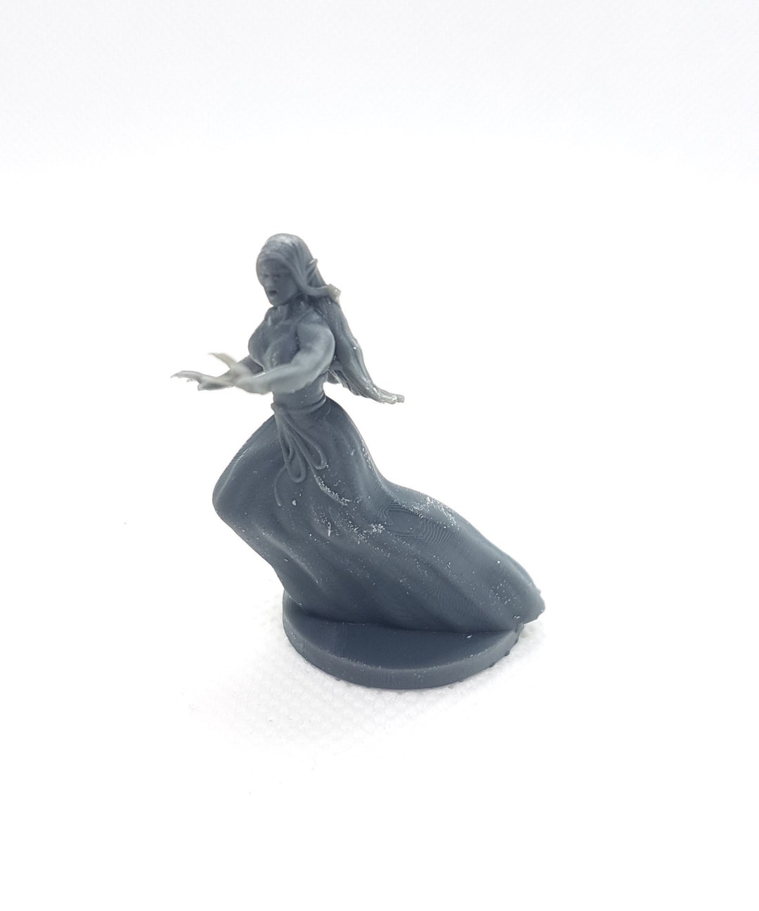 3D Printed Banshee Miniature, D&D, 3D Printed Custom Figure, Resin ...