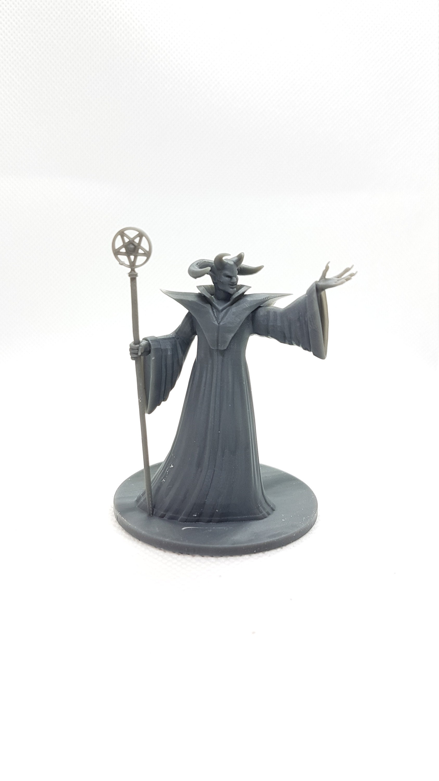 3D Printed Asmodeus Miniature, D&D, 3D Printed Custom Figure, Resin ...