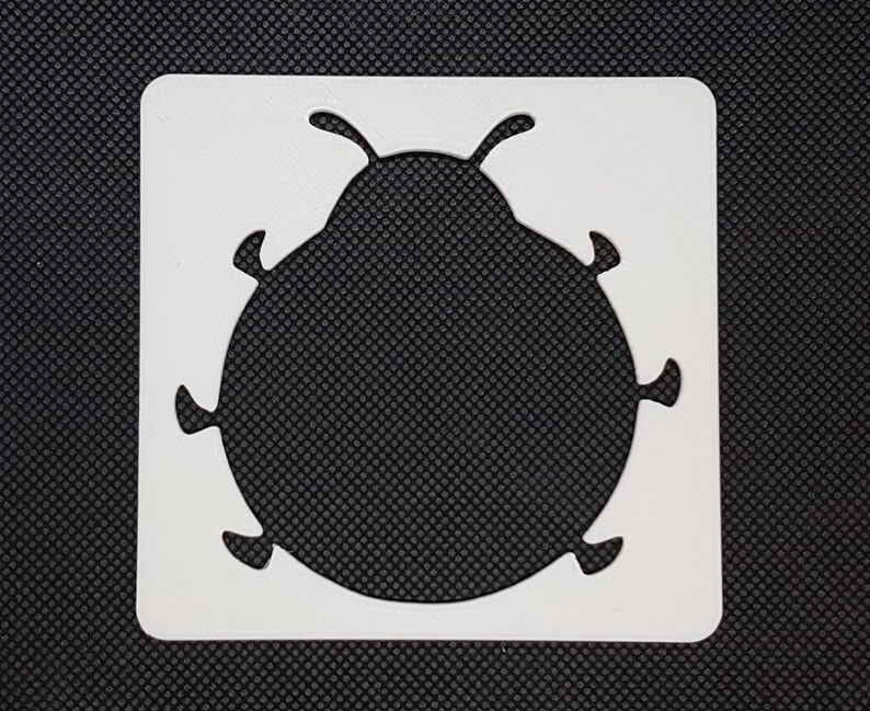 Stencil of a Ladybird, 3D Printed, Suitable for Decoration and ...