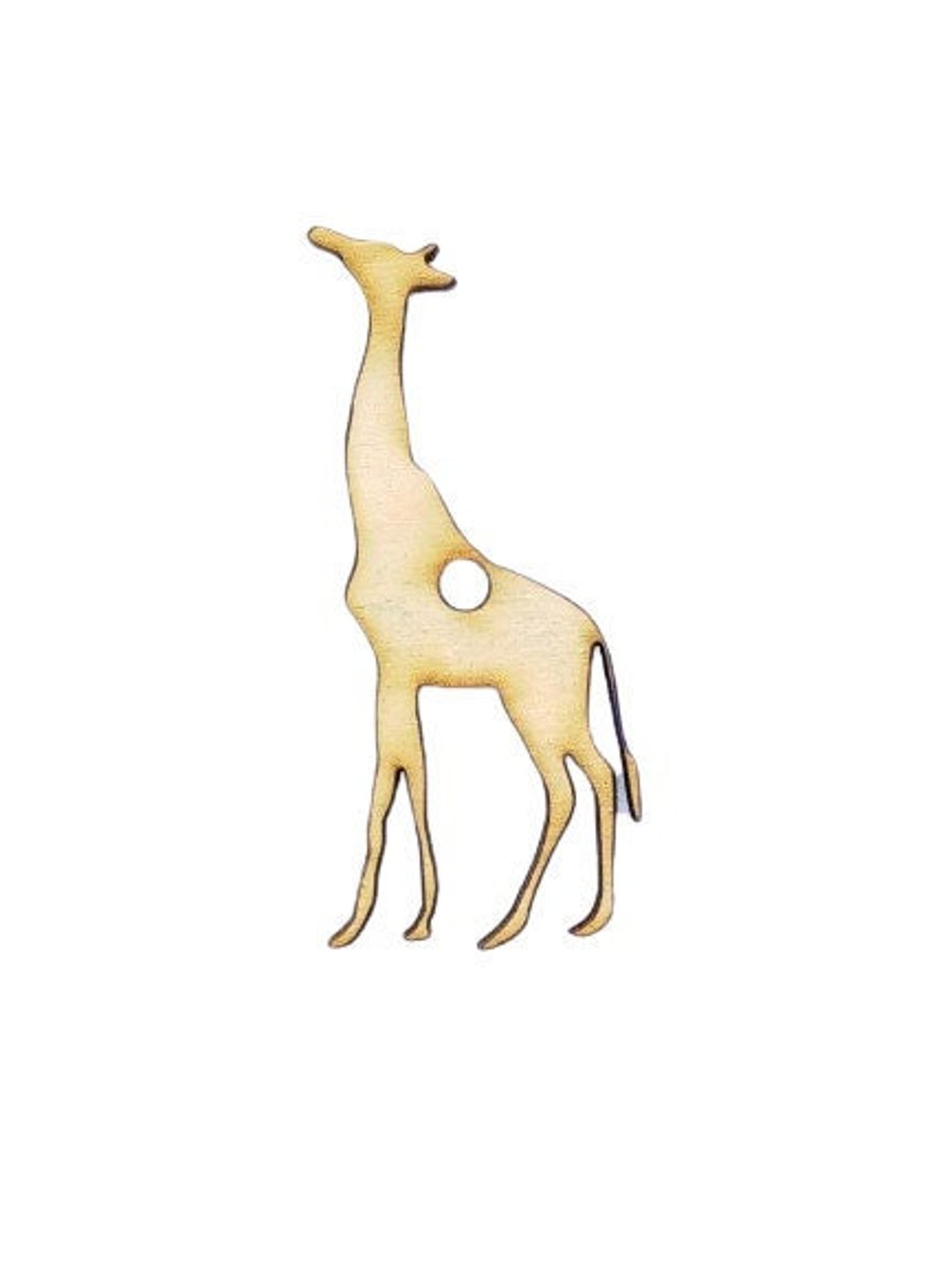 Blank of a Giraffe, Laser Cut in Wood, Suitable for Decoration and ...