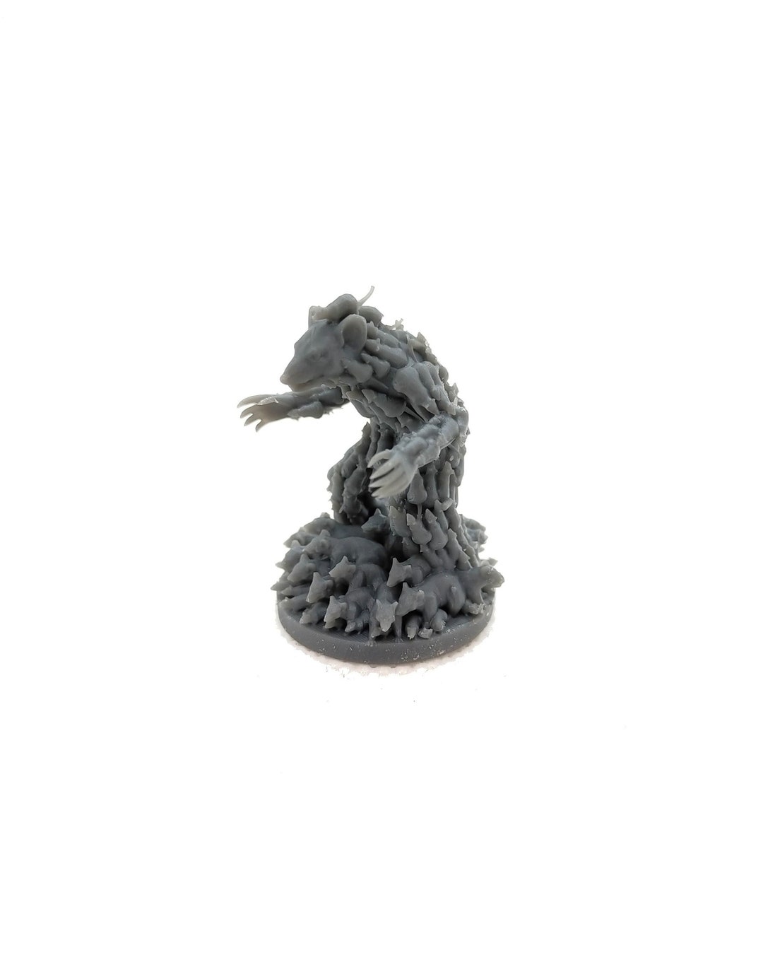 3D Printed Rat King Miniature D&D 3D Printed Custom Figure - Etsy