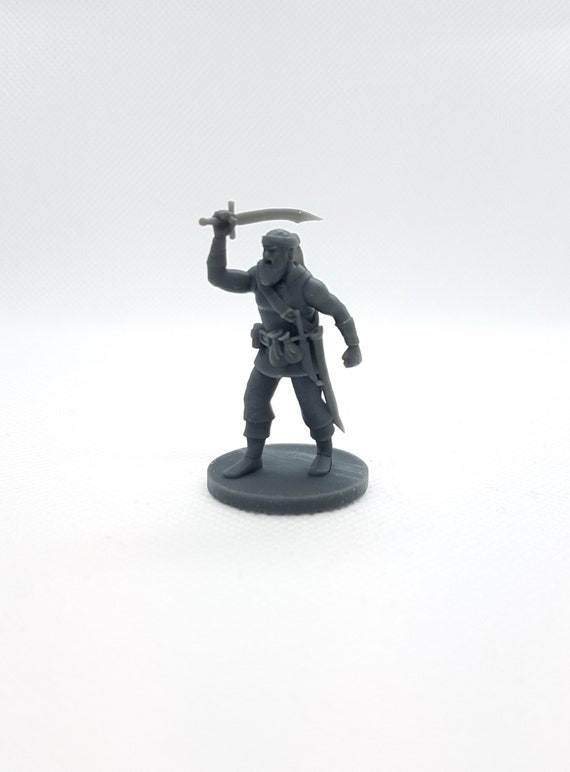 3D printed Bandit Miniature D&D 3D printed custom figure | Etsy