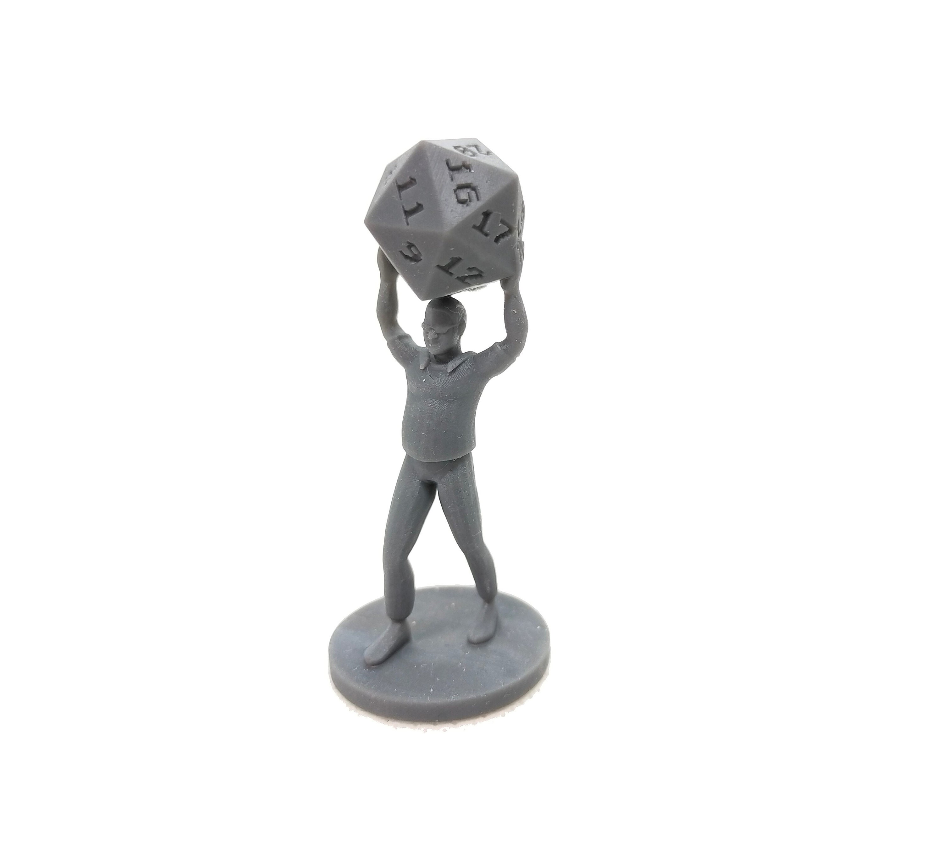 3D Printed Dungeon Master Miniature, D&D, 3D Printed Custom Figure ...